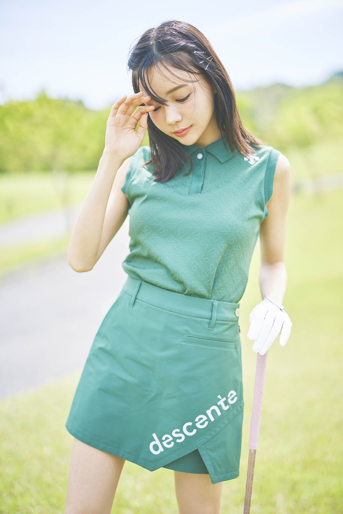 【画像・写真】 | 【ar golf】二の腕が細く見える絶妙トップス♪ UVケアも叶うノースリシャツで暑すぎるラウンドをおしゃれで快適に♡ | arweb（アールウェブ） | 大好きな人に ...