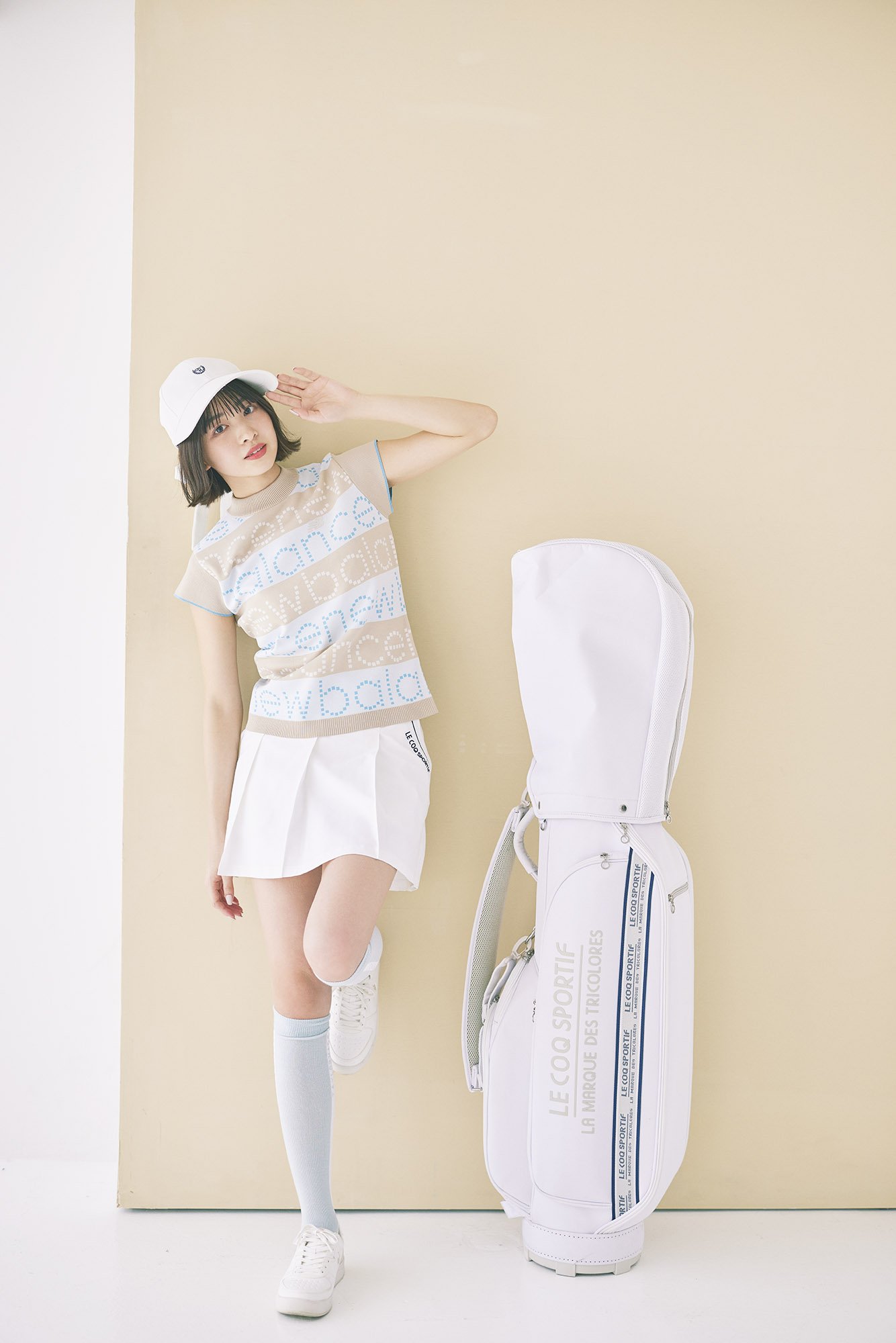 【画像・写真】 | 【ar golf】脚を長く、ボディラインをキレイに見せてくれるゴルフウェア♡ カジュアルなのに色気もあるニットのセットアップで優勝！ | arweb（アールウェブ ...