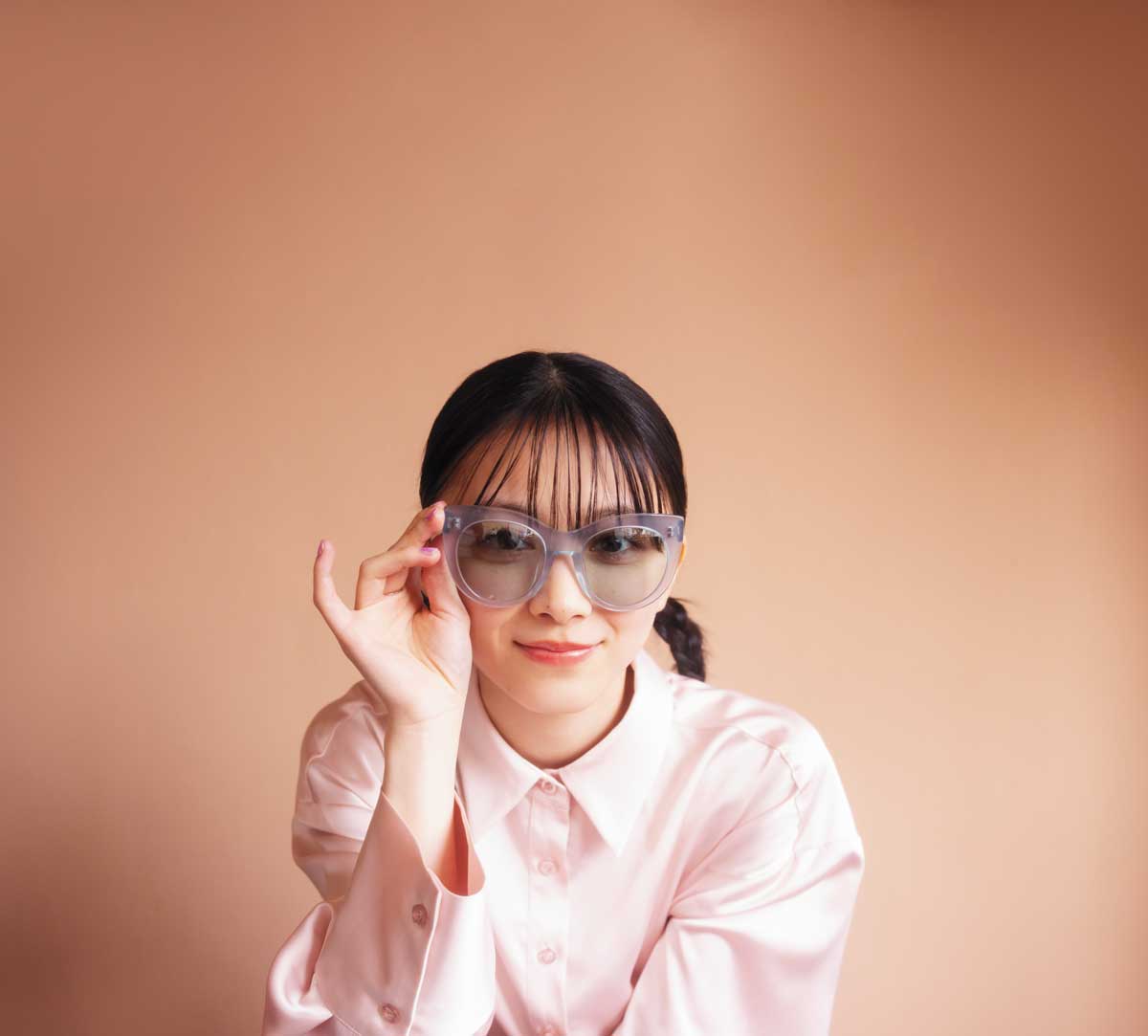 【画像・写真】 | 櫻坂46・森田ひかるがメガネコレクションを開演！今やグループのメガネキャラとなったるんちゃんがメガネの魅力を語りまくる♡ | arweb（アールウェブ） | 大好きな人に ...