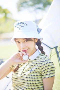 【画像・写真】 | 【ar golf】イエローのギンガムチェックがラウンドでお目立ち♡ ほどよいピタっと感で華奢見えも叶うポロ♡ | arweb（アールウェブ） | 大好きな人にモテるための ...