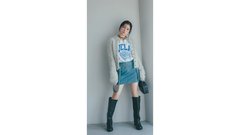 【画像・写真】 | 最新「あざといニット」コーディネート特集♡SNIDEL（スナイデル）やH&Mなど人気ブランドのモテワンピやカーディガンスタイルをご紹介 | arweb（アールウェブ ...