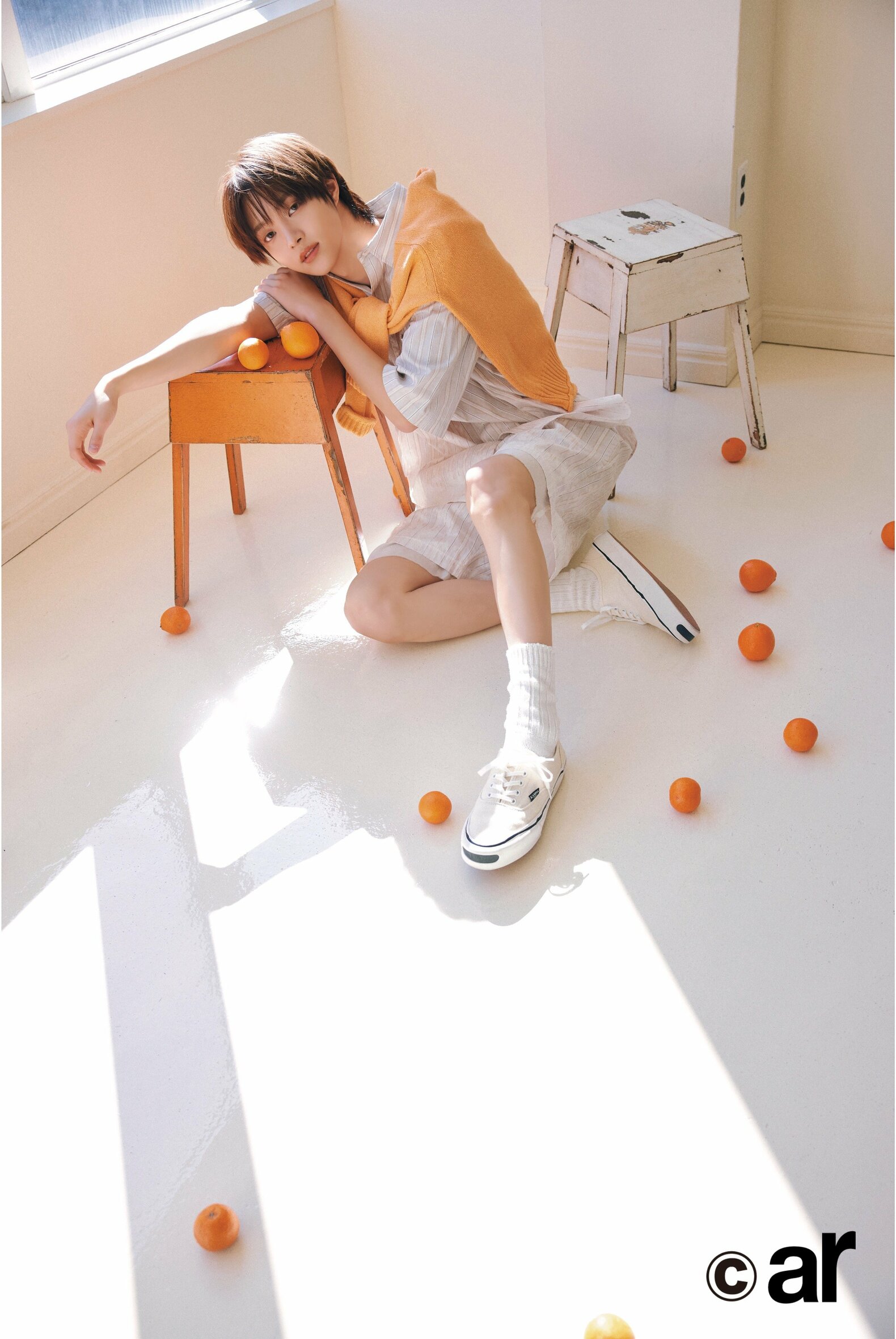 【画像・写真】 | 【ar5月号】乃木坂46・賀喜遥香「“脱！黒髪”にして、新しい自分への扉を開けた直後でもあります」ar初表紙が決まった時の感想は？色んなかっきーの一面を発見♡ ...