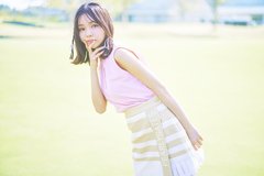 【画像・写真】 | 【ar golf】ピンクのノースリーブニットで叶う華奢見えコーデ！ ゴルフデートではほっそり二の腕をアピールしよう♡ | arweb（アールウェブ） | 大好きな人にモテる ...