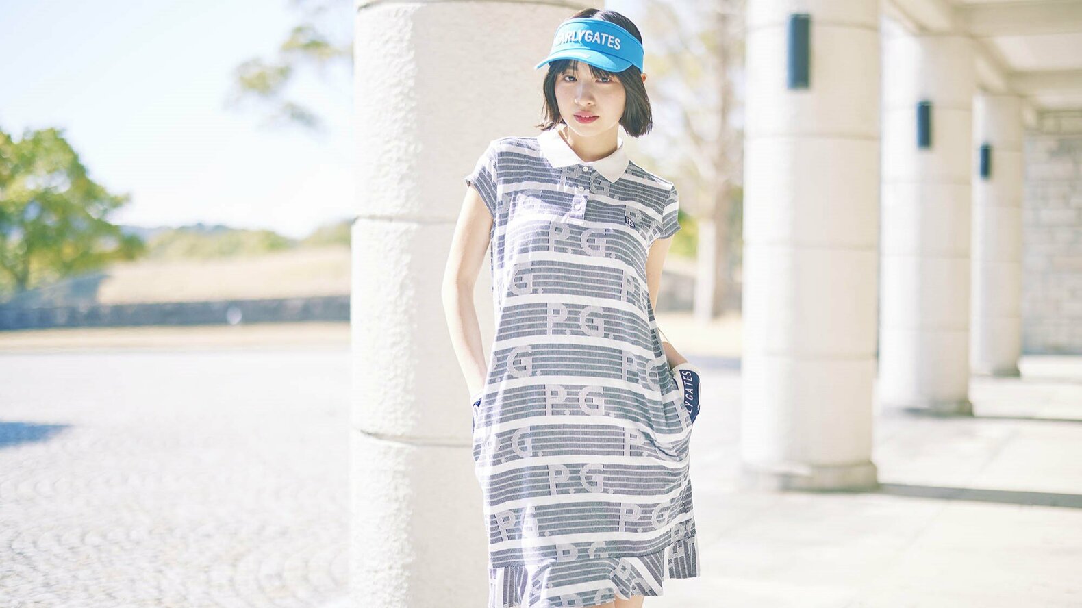 【ar golf】1枚で3度おいしいワンピース♡ 美脚もくびれも叶うゴルフコーデが神すぎる♡ | arweb（アールウェブ）