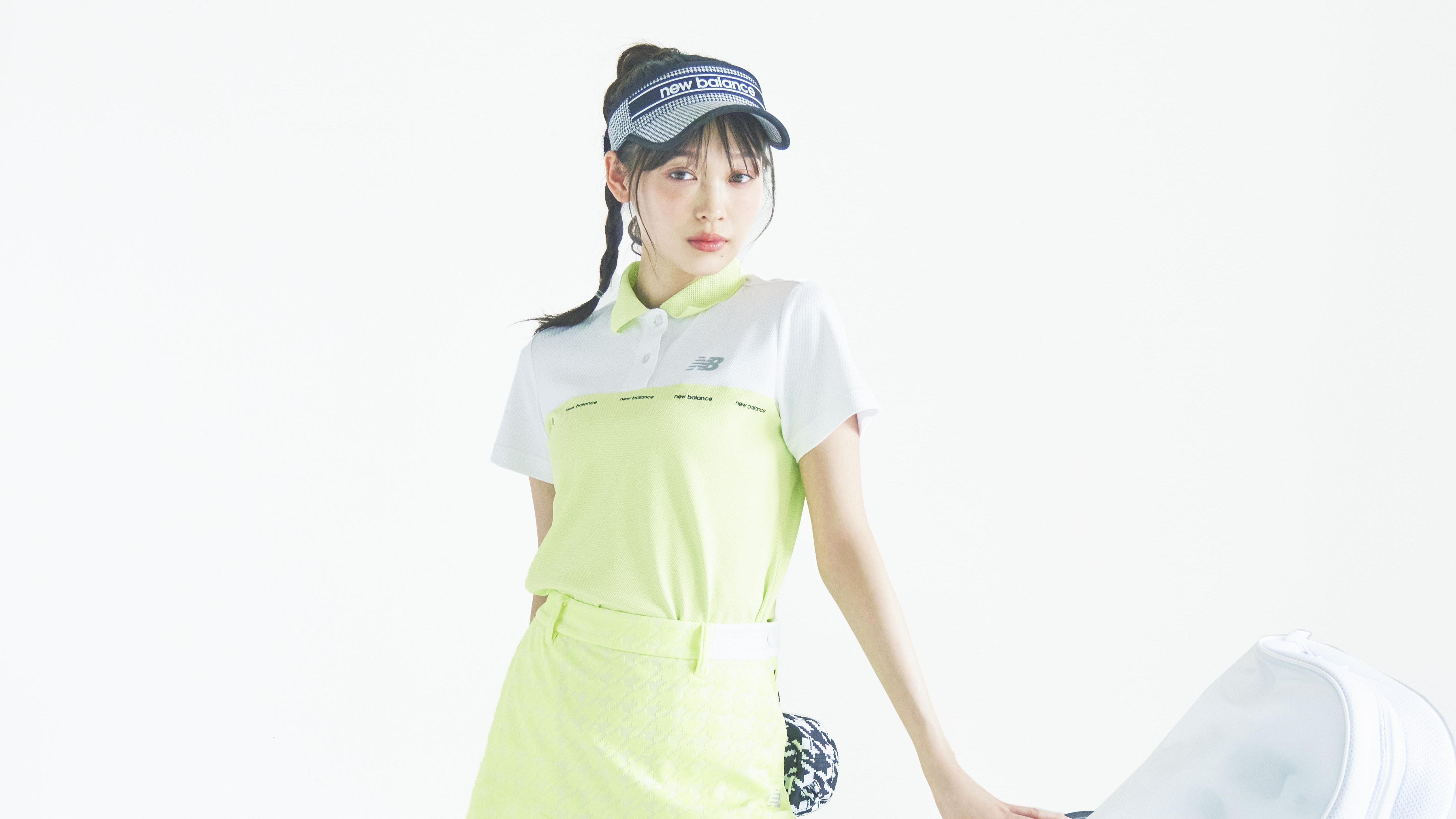 【ar golf】「顔色悪くて盛れないかも…」を解消♡ ネオンイエローのシャツで作る即映えコーデ | arweb（アールウェブ）