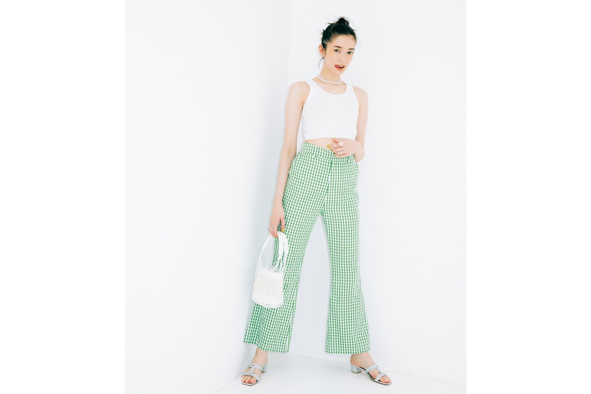 【365days色っぽ】今夏HITな柄＝カラーギンガム！×シルバーやパールアクセで洗練度UP | arweb（アールウェブ）