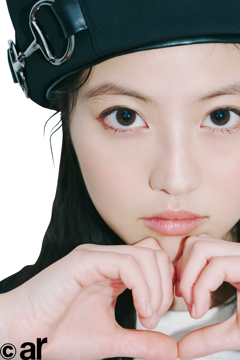 【画像・写真】 | 「アイシャドウをリップに使用?!」ar3月号にて今田美桜に施した【ハート顔メイク】が全女子爆盛れの予感♡ | arweb（アールウェブ） | 大好きな人にモテるための髪型 ...