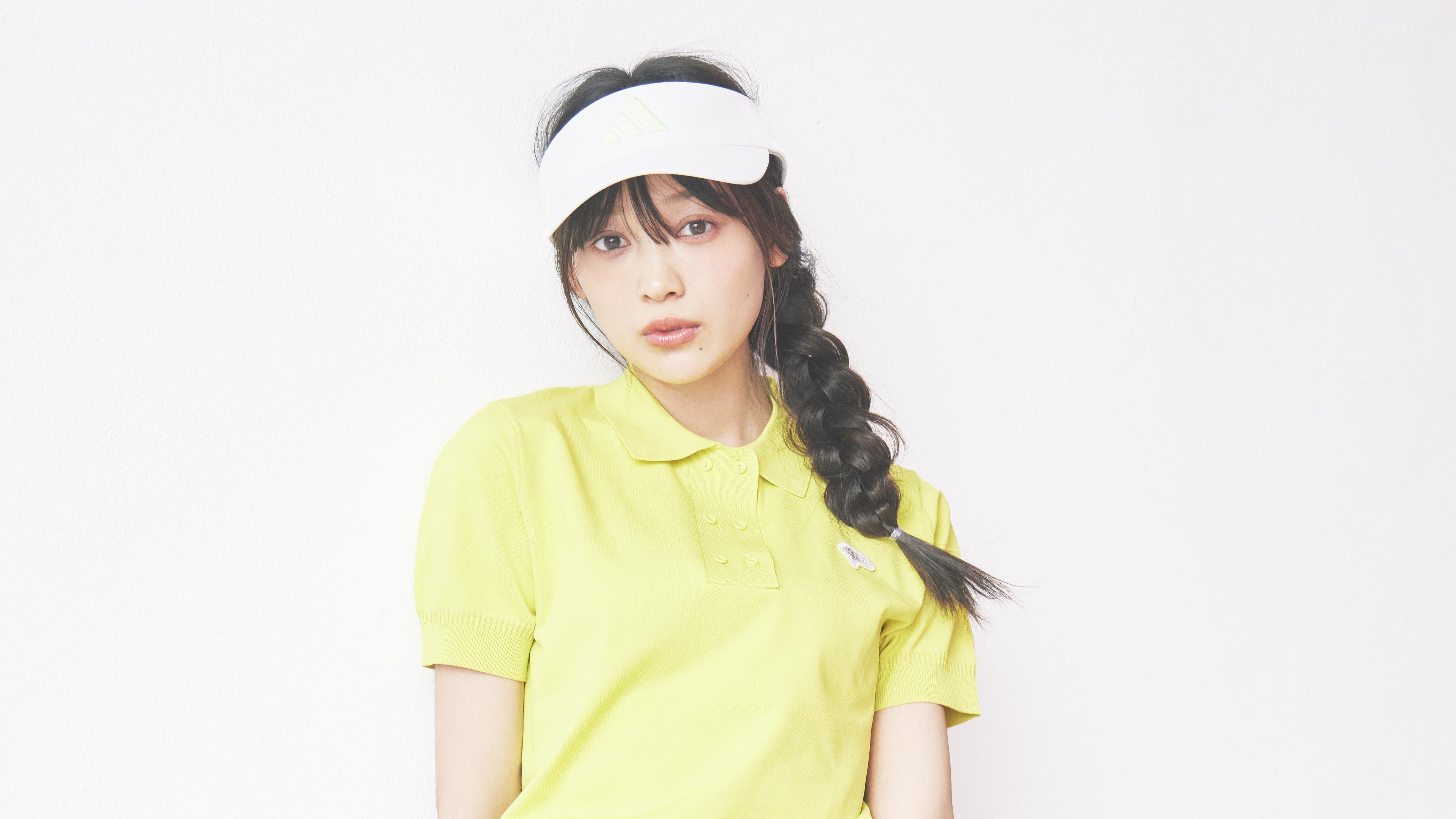 【ar golf】ちょっぴりギャルなゴルフコーデが新鮮♡ ビビッドカラーのポロシャツで、即シャレるコーデの出来上がり！ | arweb（アールウェブ）