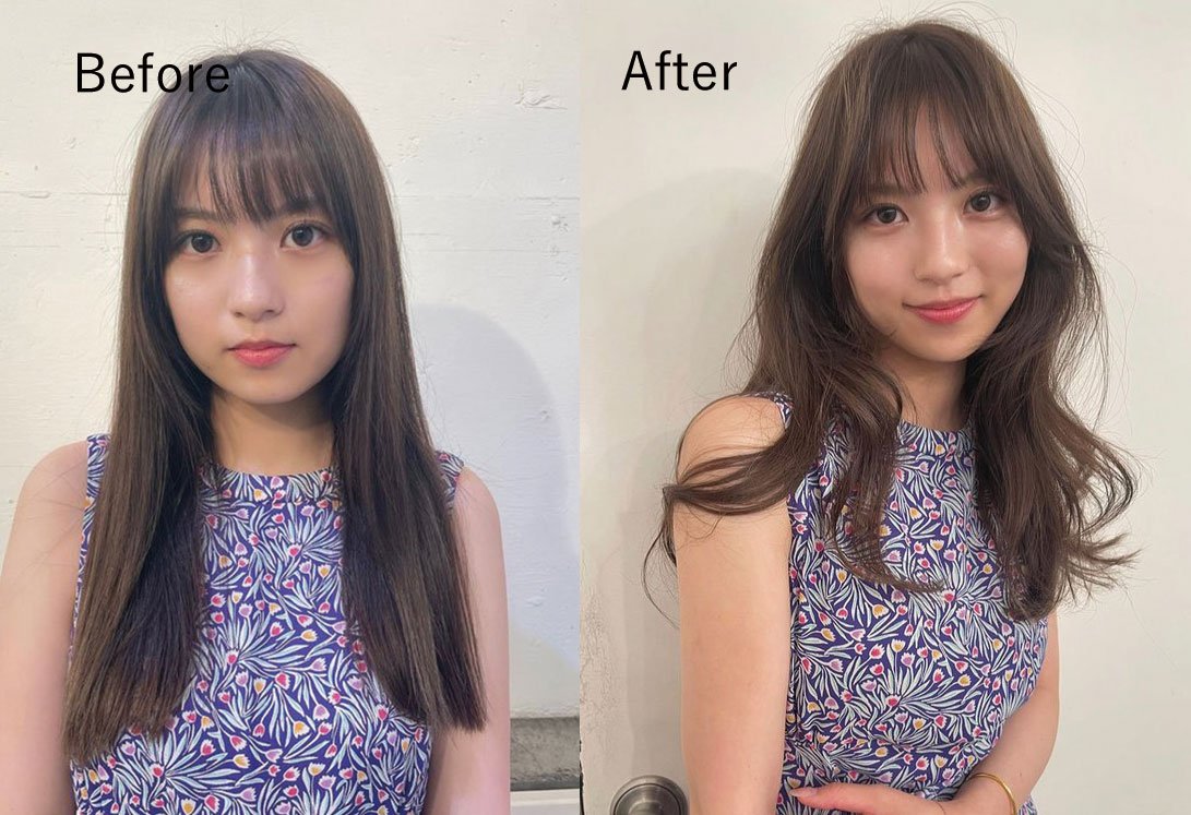 「髪でここまで変わるのか…ビフォーアフターで比べると明らか！」超人気美容室・SHIMAで叶える♡トレンド×最強小顔ヘア | arweb（アールウェブ）